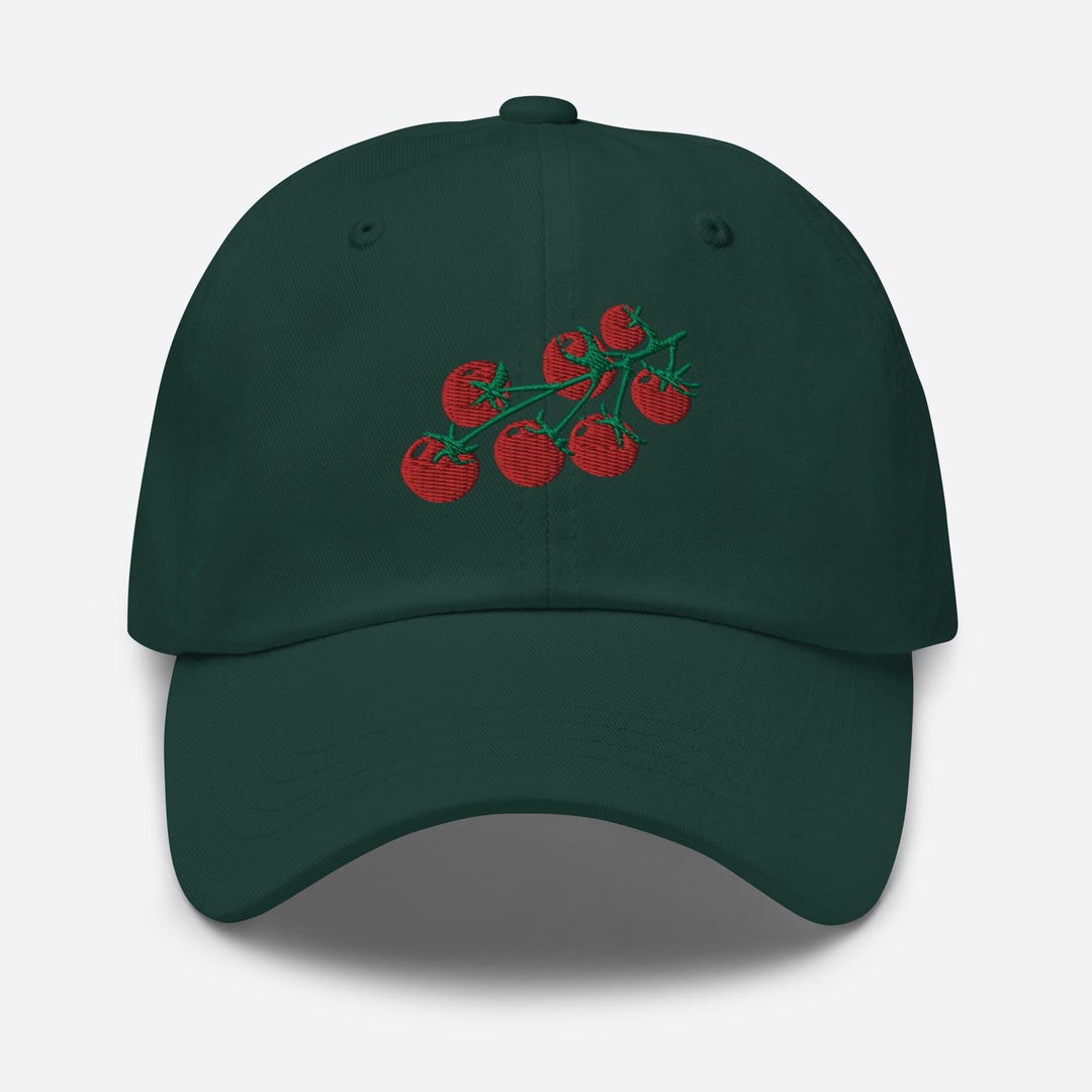 Tomato Hat Chef Cap for Women Fruit Embroidery Tomato Baseball Cap ...