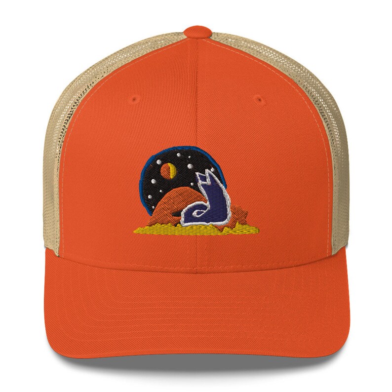 Dune Hat Movie Lover Gift Embroidery Trucker Cap Arrakis Space Planet ...
