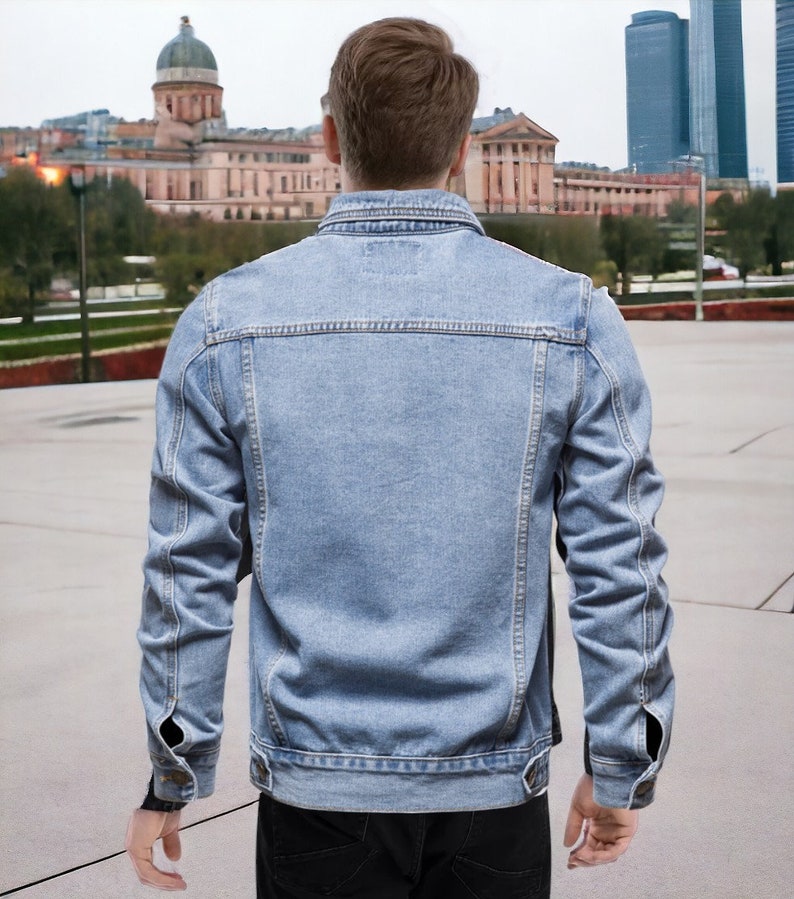 Men Denim Jacket Men Winter Clothing Men Jeans Jacket Coat Casual ...