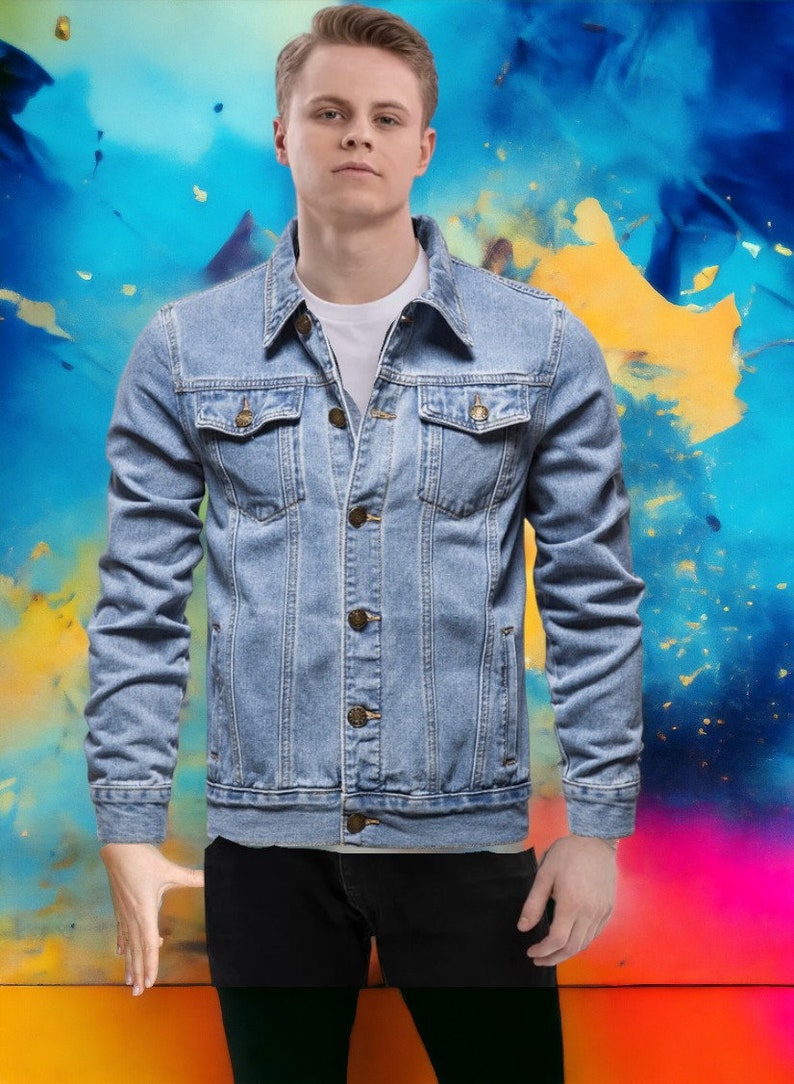 Men Denim Jacket Men Winter Clothing Men Jeans Jacket Coat Casual ...