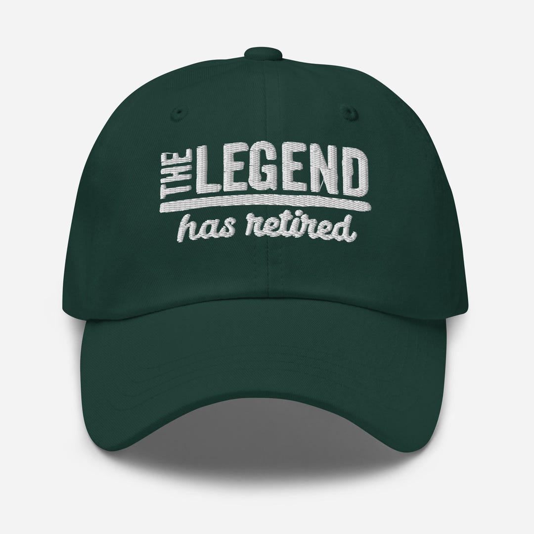 The Legend Has Retired Funny Retirement Gifts for Men and Women ...