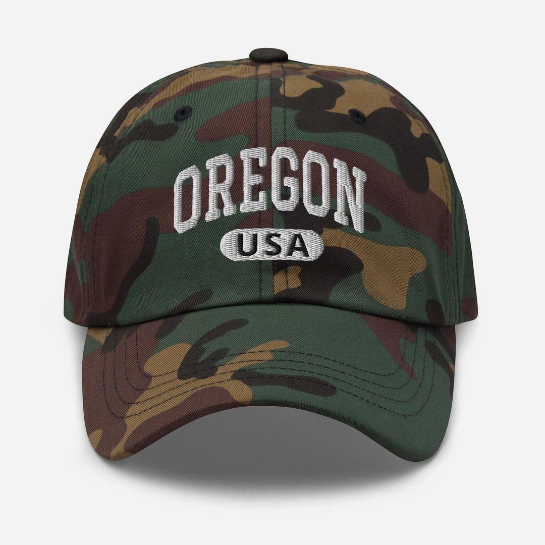 Oregon Hat Cap USA Collegiate Embroidery Baseball Cap Hat Crewneck ...
