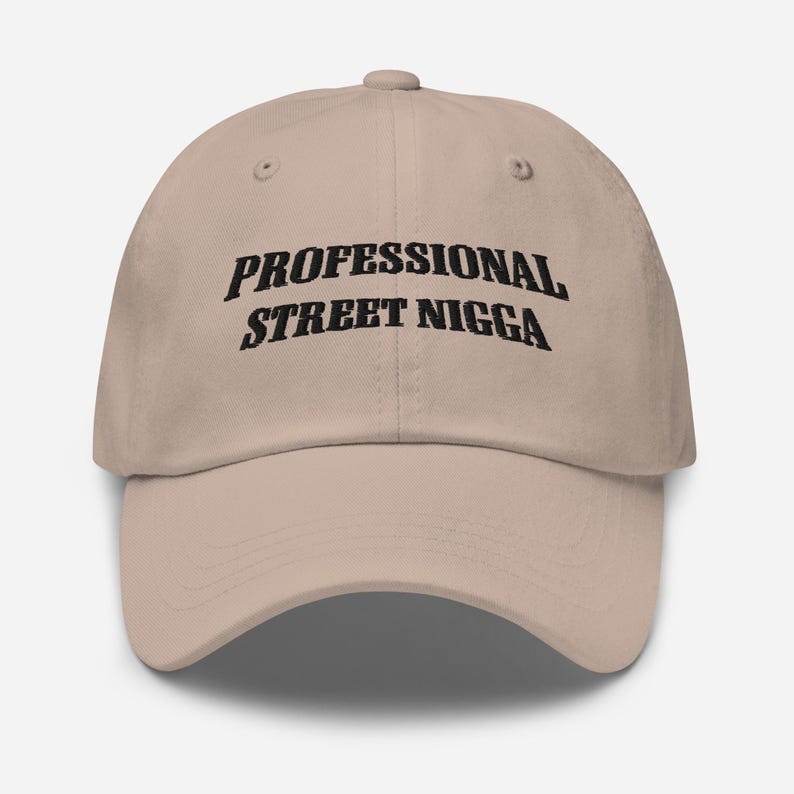 Professional Street Nigga Embroidery Baseball Cap Young Thug Punk Shirt ...
