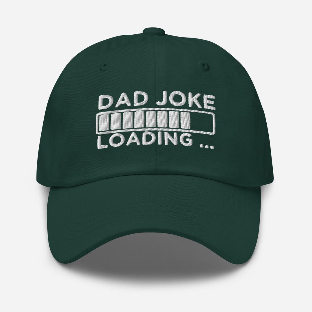 Fathers Day Gift Hat for Dad Joke Loading Birthday Gift Embroidery ...