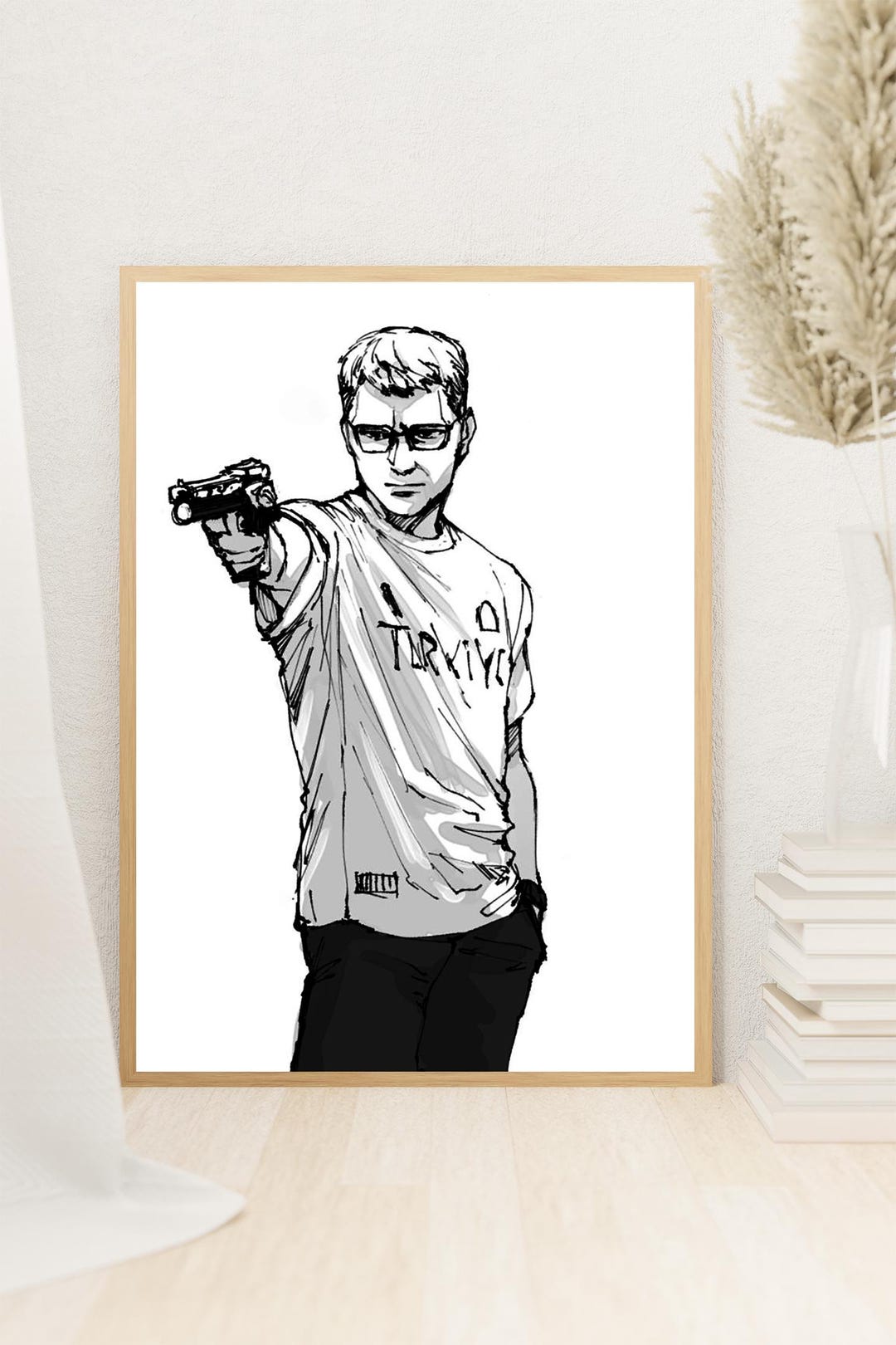 Yusuf Dikeç's Iconic Olympic Shot Canvas Wall Art - Etsy
