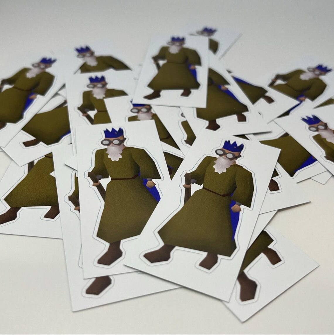 Wise Old Man Sticker - OSRS Fan Sticker - Etsy