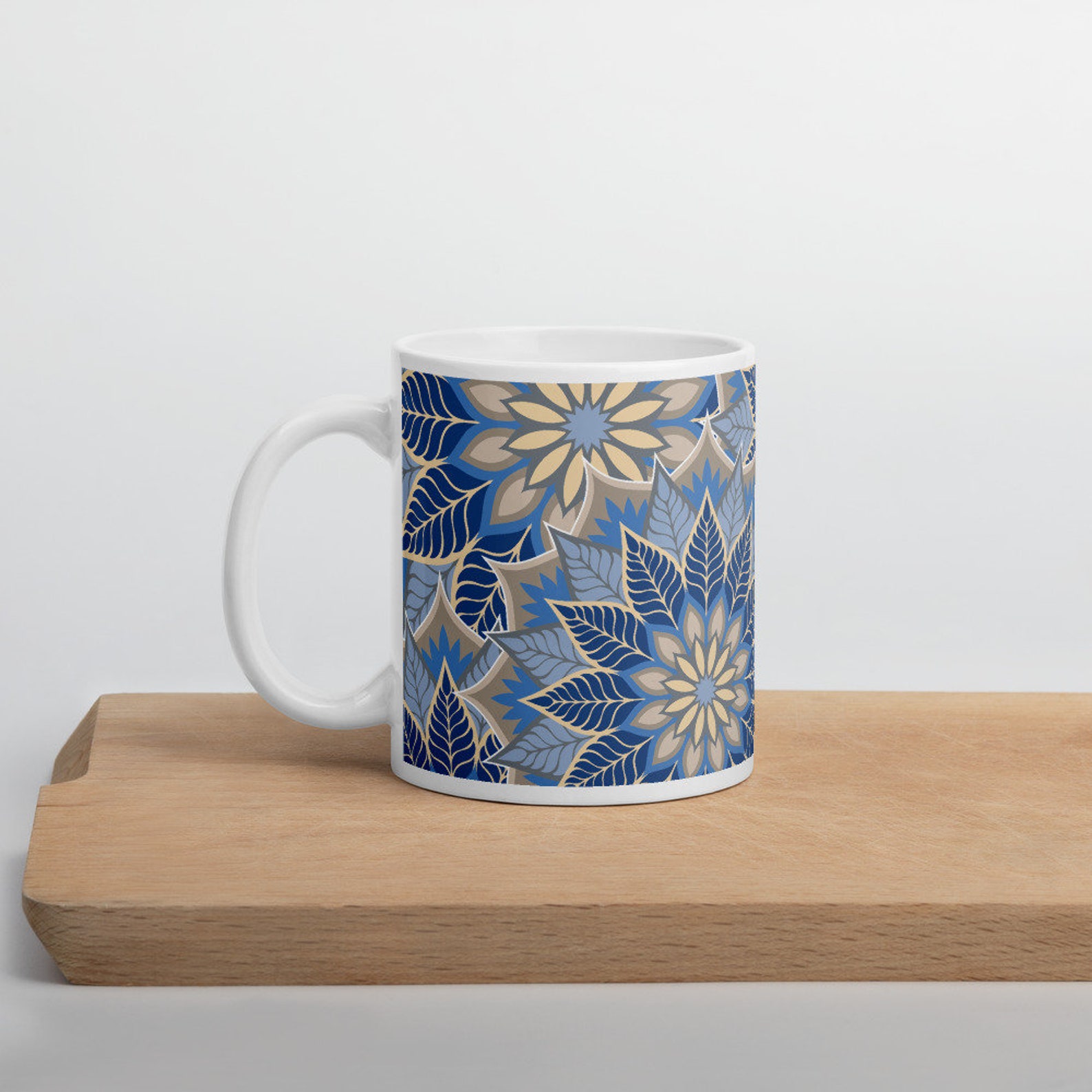 Geometric Pattern Coffee Mug Free Spirit Kitchen Art Coffee - Etsy