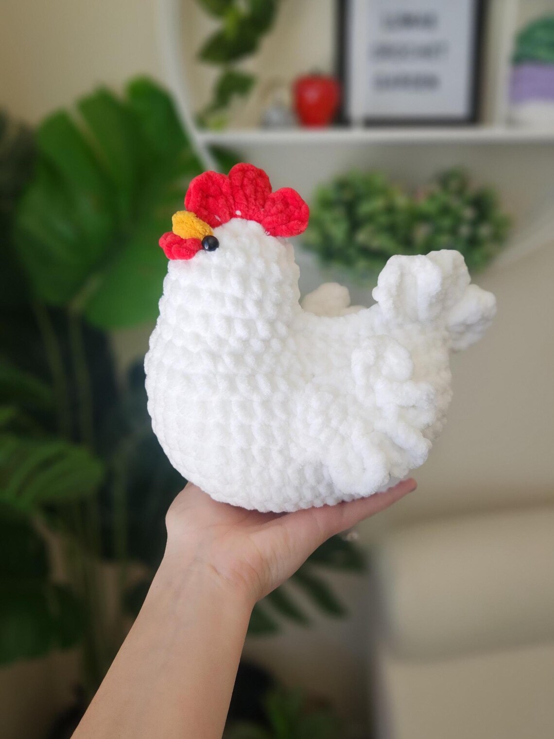 3 Chicken Variation Pattern, Egg and Nest Pattern Included - Etsy