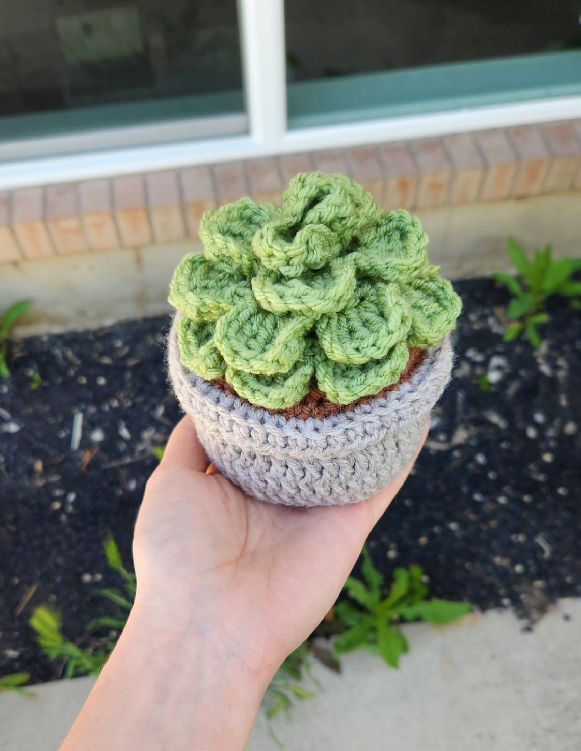 PATTERN: Crochet Succulent Pattern L Succulent Pattern L Succulent L ...