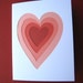 Layered Love One Hand Cut Art Card - Etsy