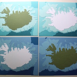 Iceland - Original 8 X 10 Papercut Art - Etsy