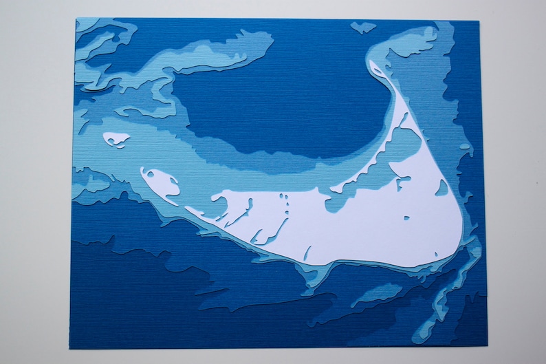 Nantucket - Original 8 X 10 Papercut Art - Etsy