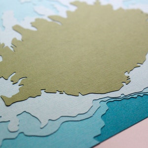 Iceland - Original 8 X 10 Papercut Art - Etsy