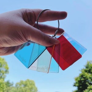 MINI Twilight Filter Keychain Set - Etsy