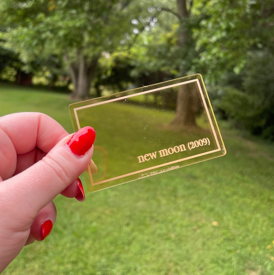 New Moon (2009) Acrylic Filter Keychain - Etsy