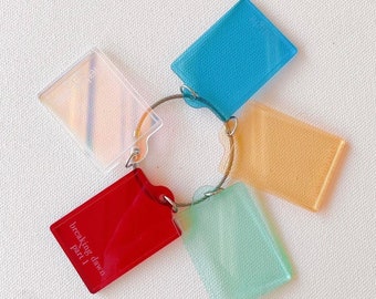 The Original Twilight Blue Filter Keychain - Etsy