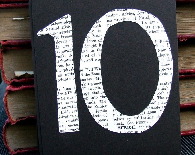 Book Lover Table Numbers Table Card Numbers 1 10 - Etsy