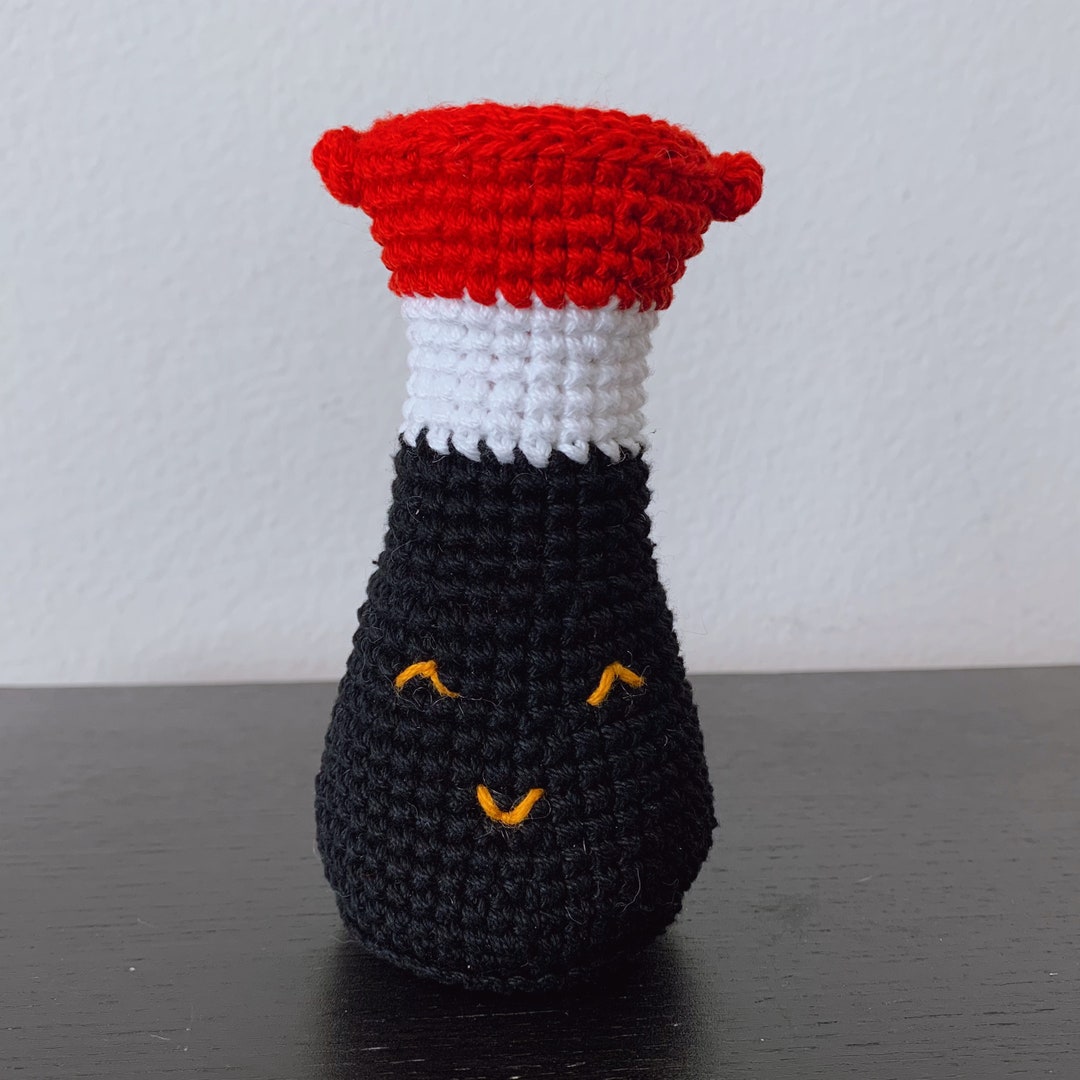Soy Sauce Crochet Pattern, PDF, Food Crochet - Etsy