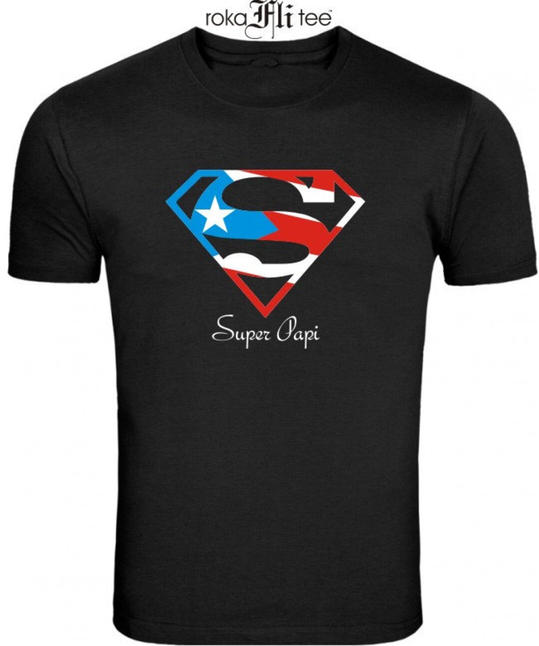 Super Papi Puerto Rican Flag Boricua T-shirt - Etsy