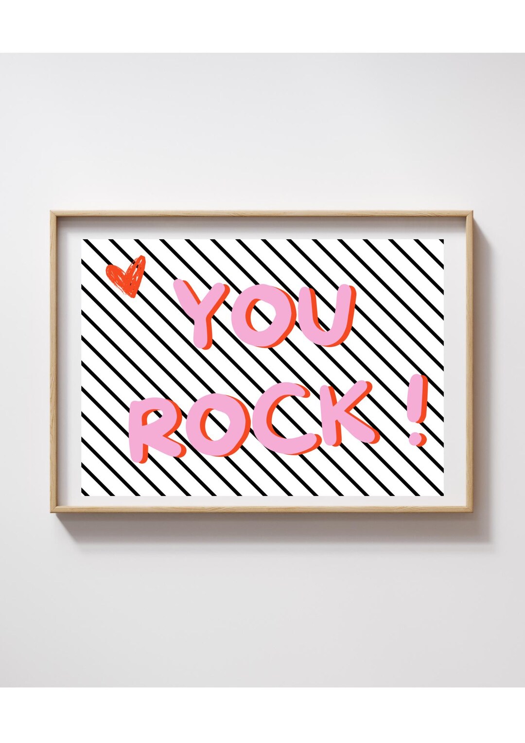 A3 Poster - YOU ROCK! - Etsy