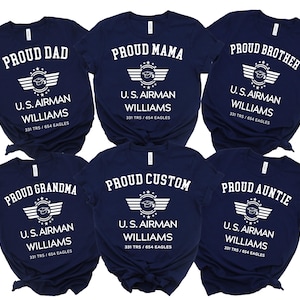 Personalized Air Force Family & BMT Graduation Shirts Officially ...