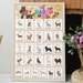 Dogs Alphabet Poster Educational Wall Art Classroom Decor Bedroom Decor ...