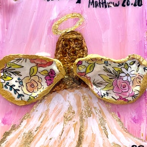 Custom Angel With Oyster Shells - Etsy