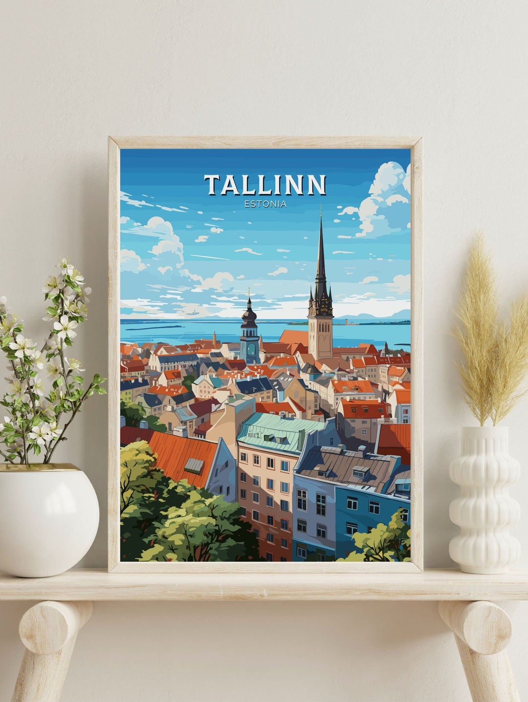 Tallinn Poster - Etsy