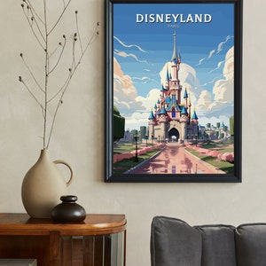 Disneyland Paris Poster - Etsy UK
