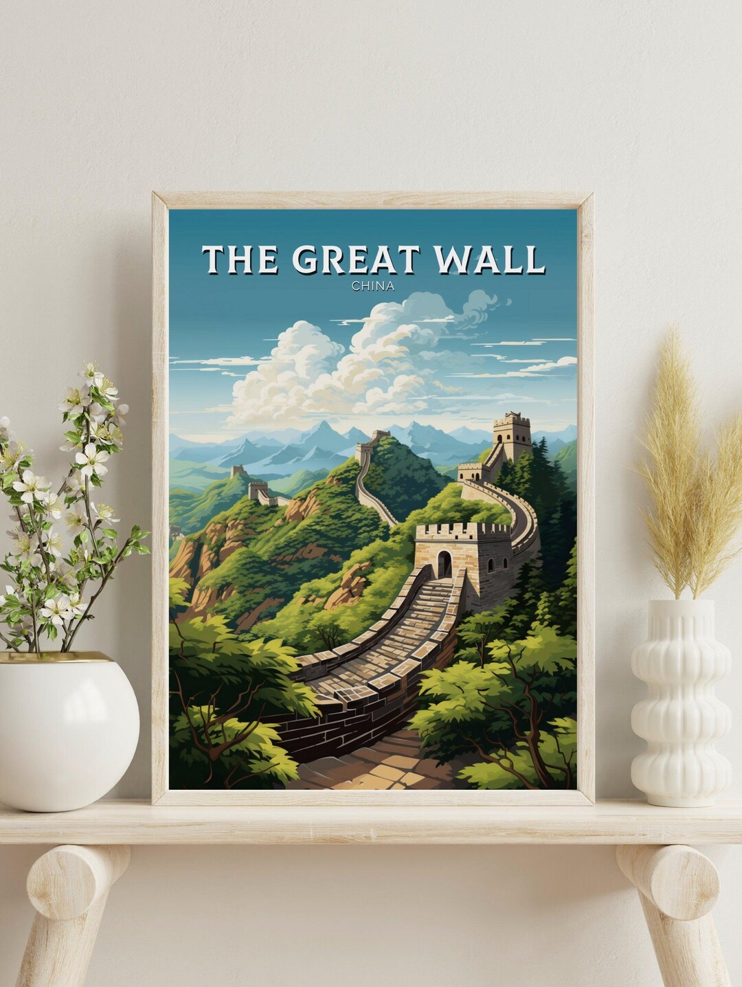 The Great Wall of China Poster - Etsy
