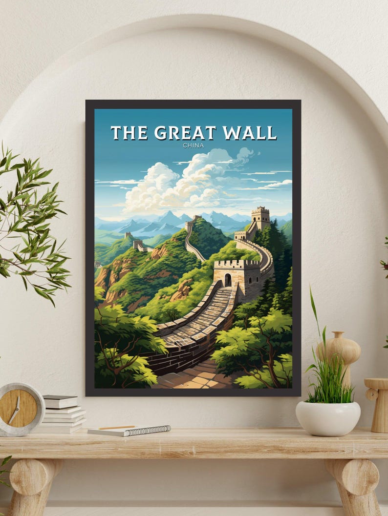 The Great Wall of China Poster - Etsy