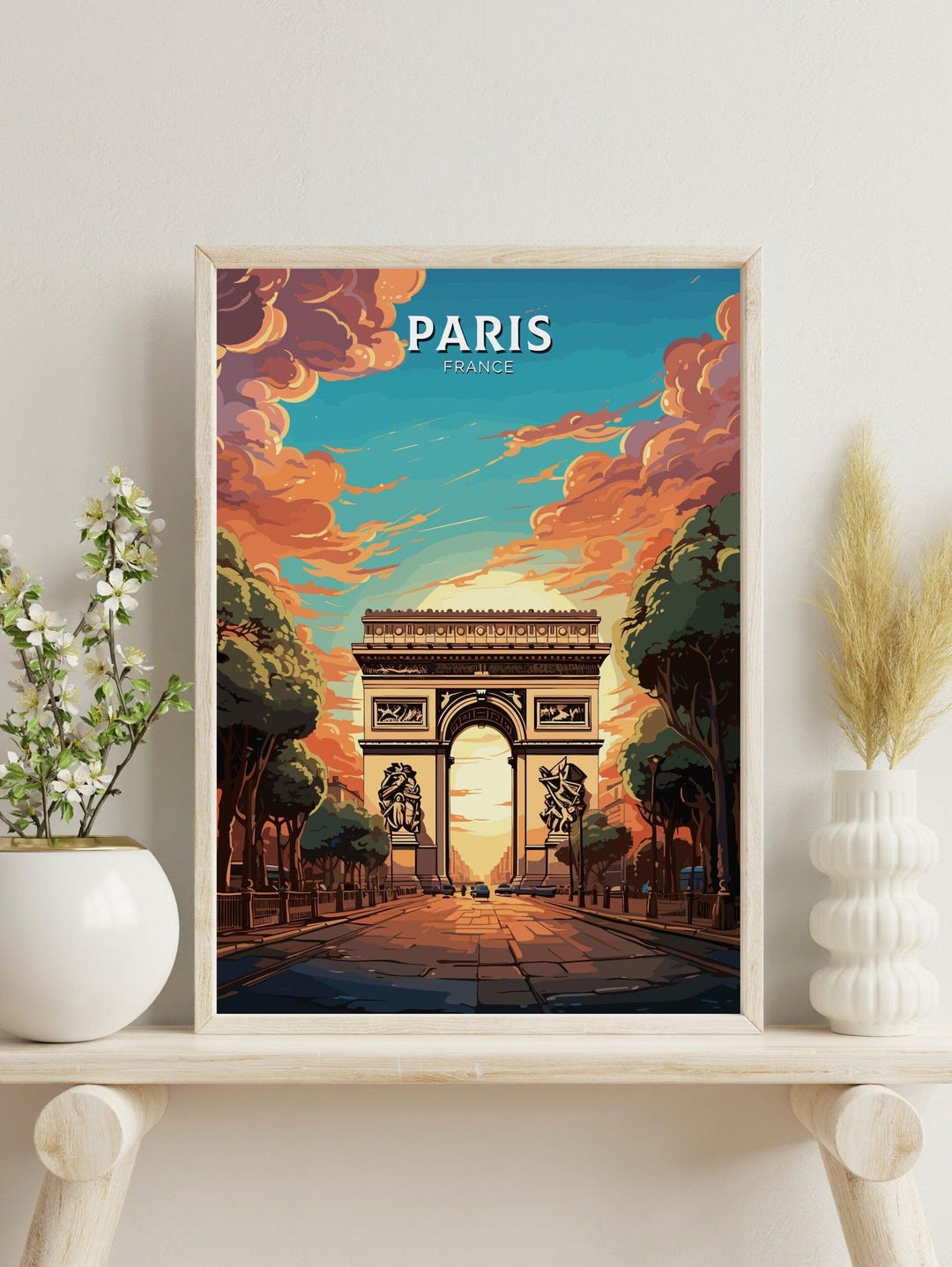 Arc De Triomphe Poster - Etsy