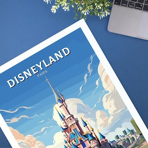 Disneyland Paris Poster - Etsy UK