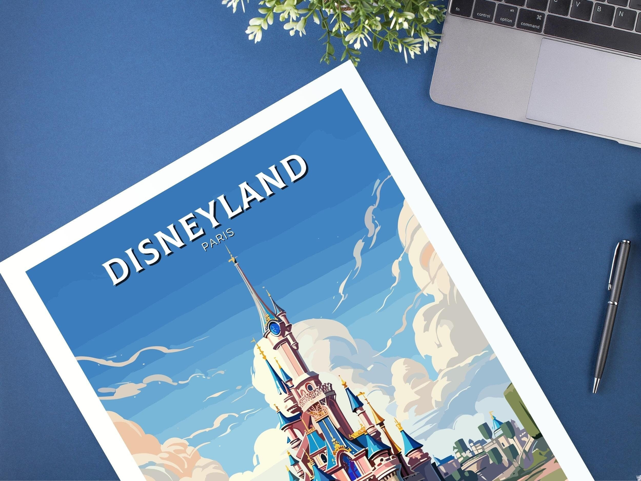 Disneyland Paris Poster - Etsy UK