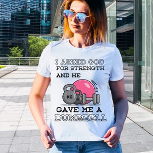 Funny Christian Workout PNG, Gym Quotes Godly, Bible Quote Scripture ...