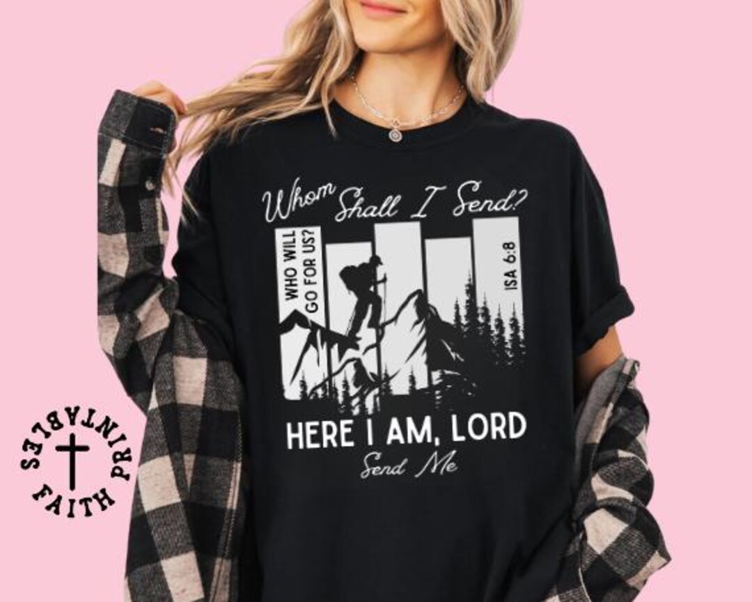 Christian Missions PNG Here I Am Send Me Scripture PNG Isaiah Bible ...