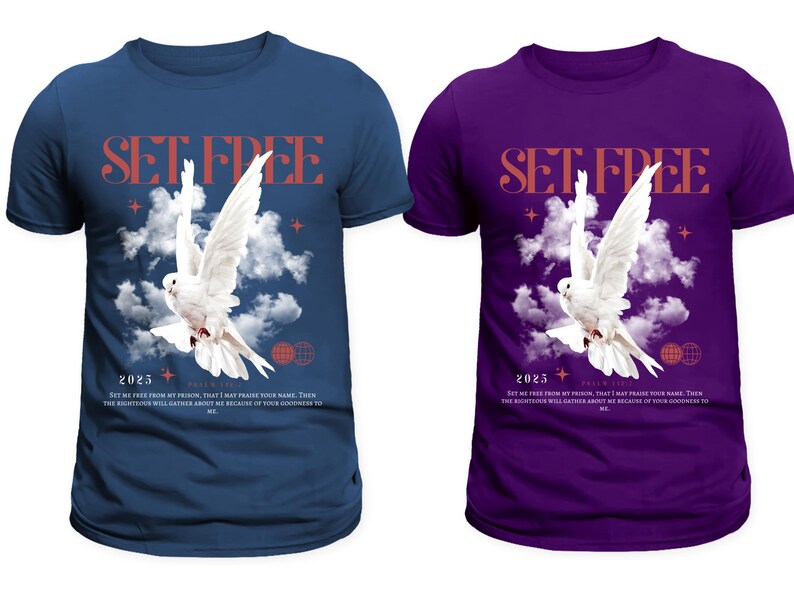 Set Free Christian Jesus Png Holy Spirit Godly Design, Gift for Mom Png ...