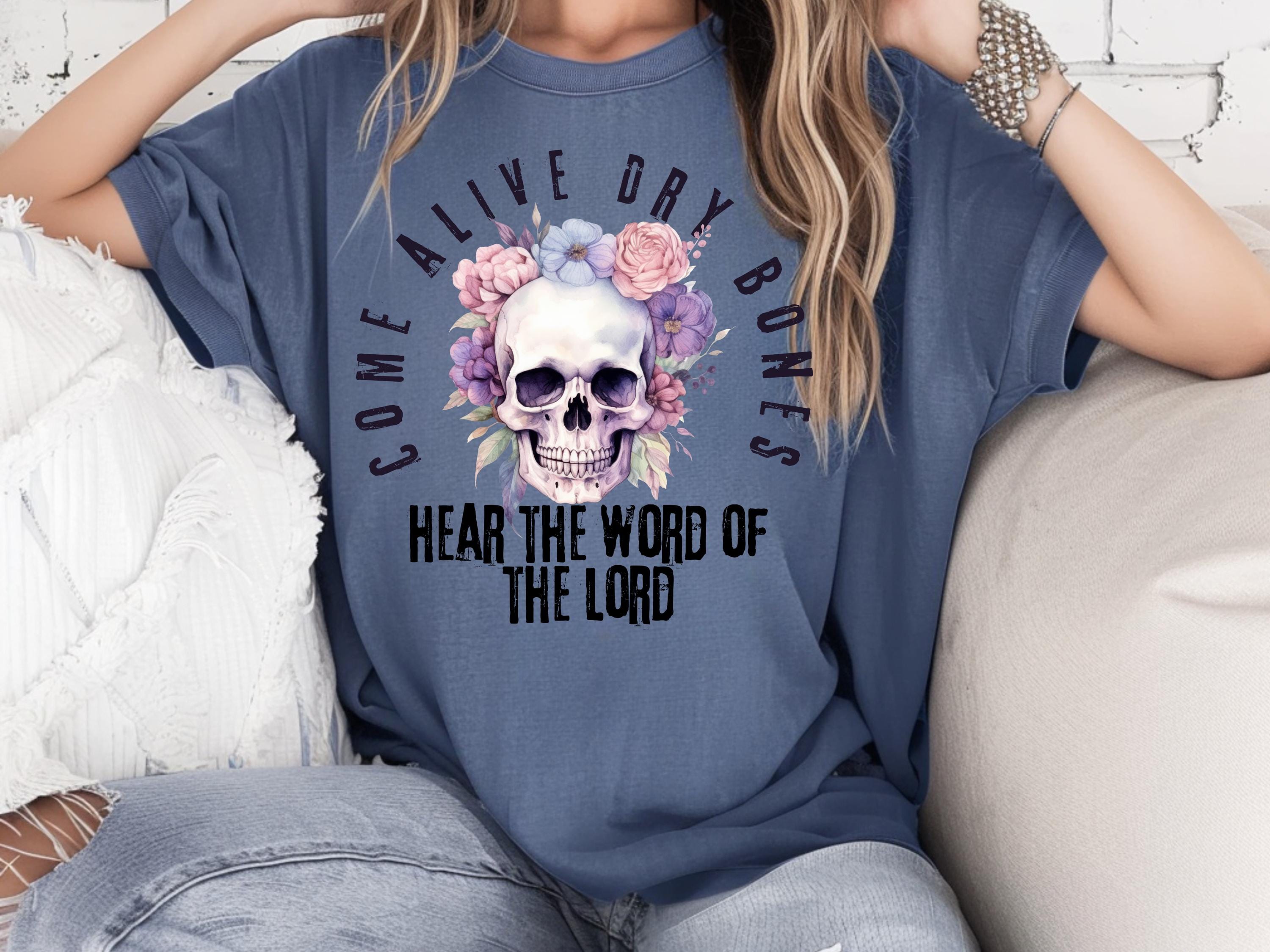 Come Alive Dry Bones Bible Quote Png Faith Based Scripture, Gift for ...