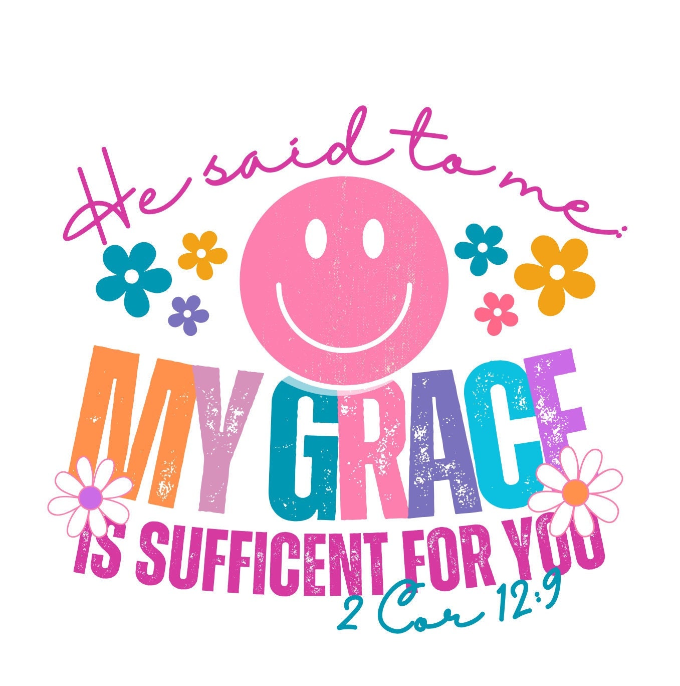 Bible Scripture, Groovy Floral, Pastel Colors, His Grace, Floral ...
