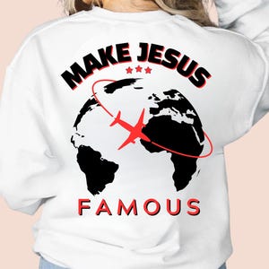 Make Jesus Famous Png Bible Quote Scripture Png Gift for Mom, Preach ...
