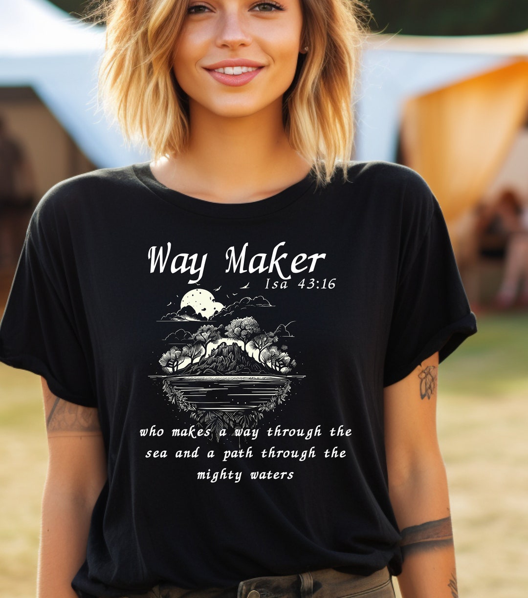 Way Maker Isaiah 43:16 Scripture Png, Bible Scripture Png, Religious ...