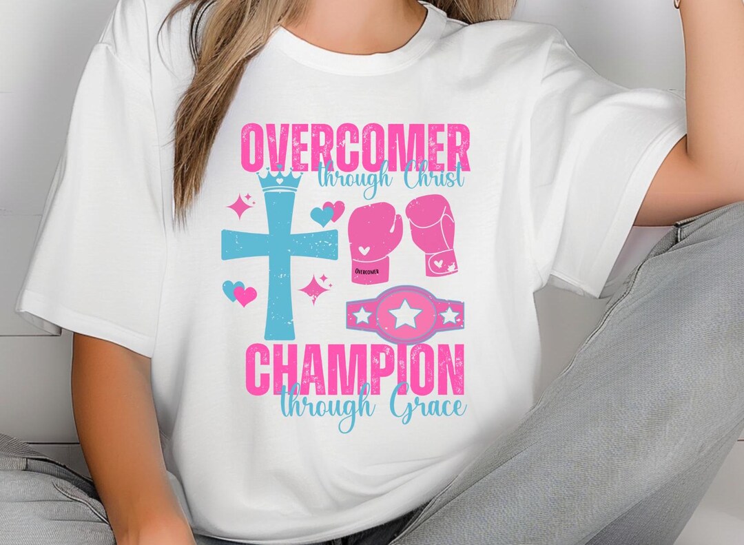 Pink Boxing Gloves Champion Belt Christian Png Cross Heart Design Faith ...