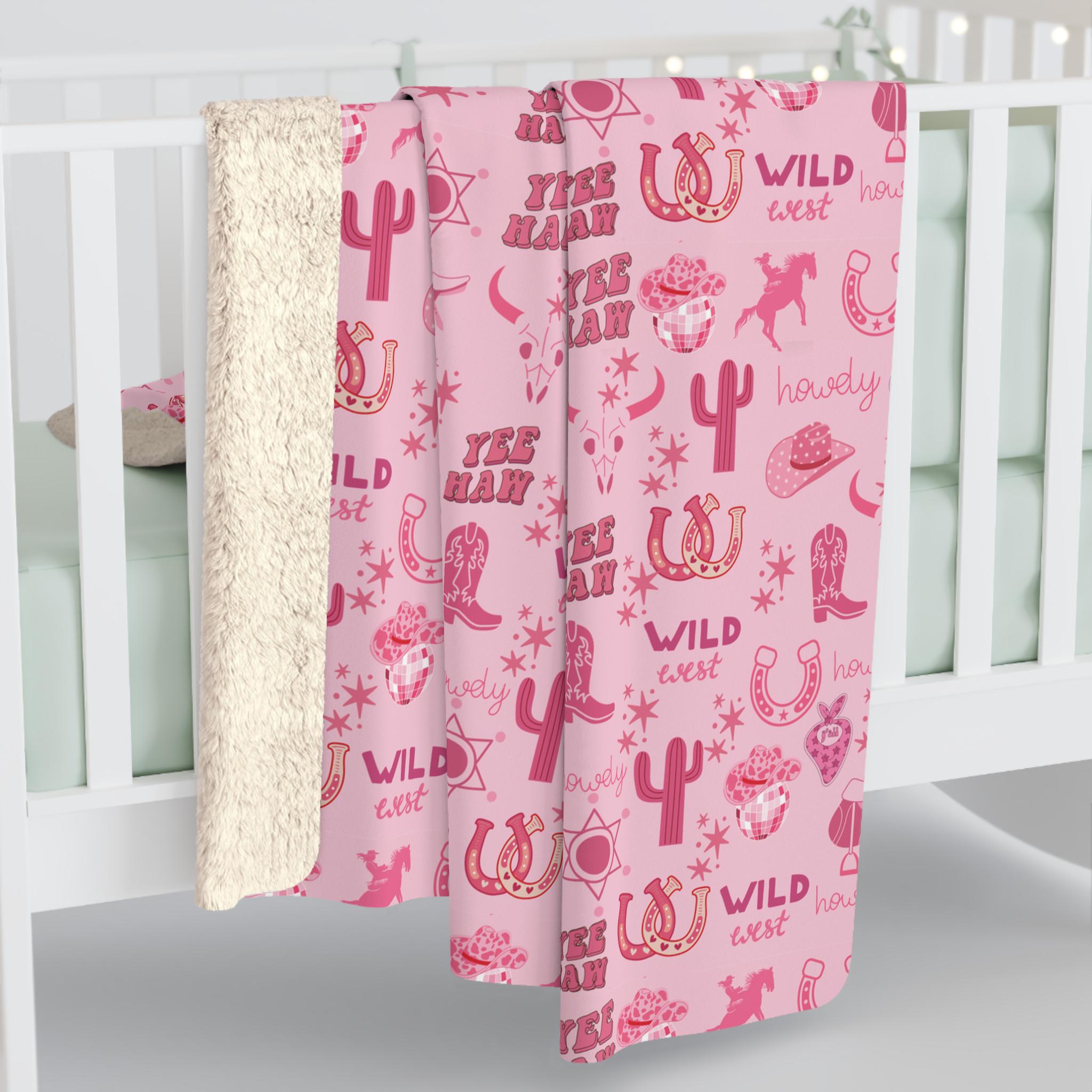 Pink Cowgirl Cactus Seamless Pattern, Western Boots Lover, Gift for Mom ...