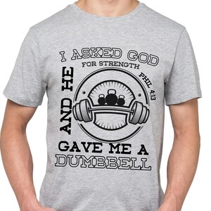 Funny Christian Workout PNG, Gym Quotes Godly, Bible Quote Scripture ...