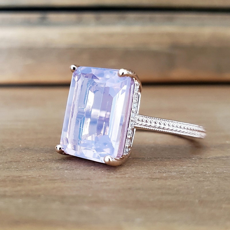 Purple Quartz Ring - Etsy