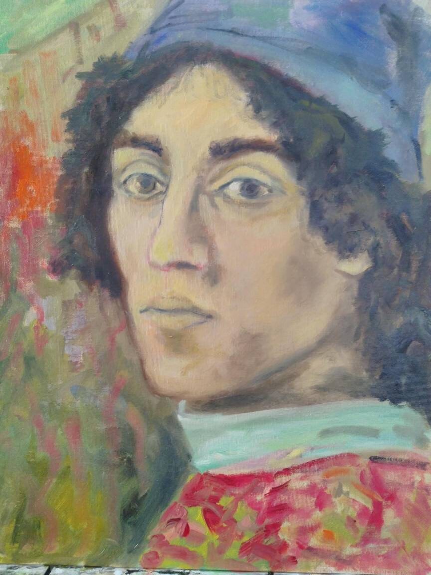 Italian Renaissance Portrait Oil Painting Copy. After Filippino Lippi ...