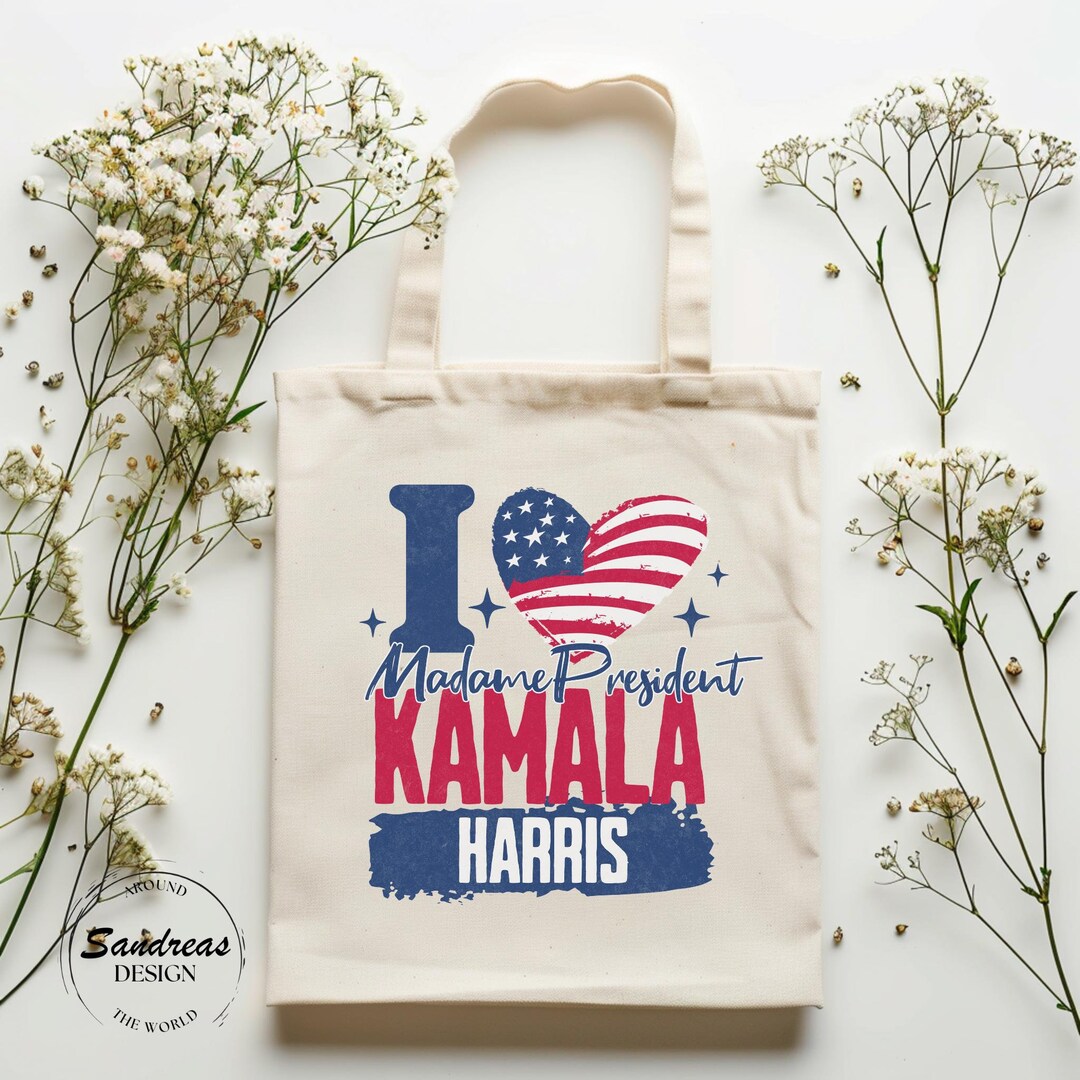 Kamala Harris 2024 Bag, Madam President Kamala Harris Bag, Democrats ...