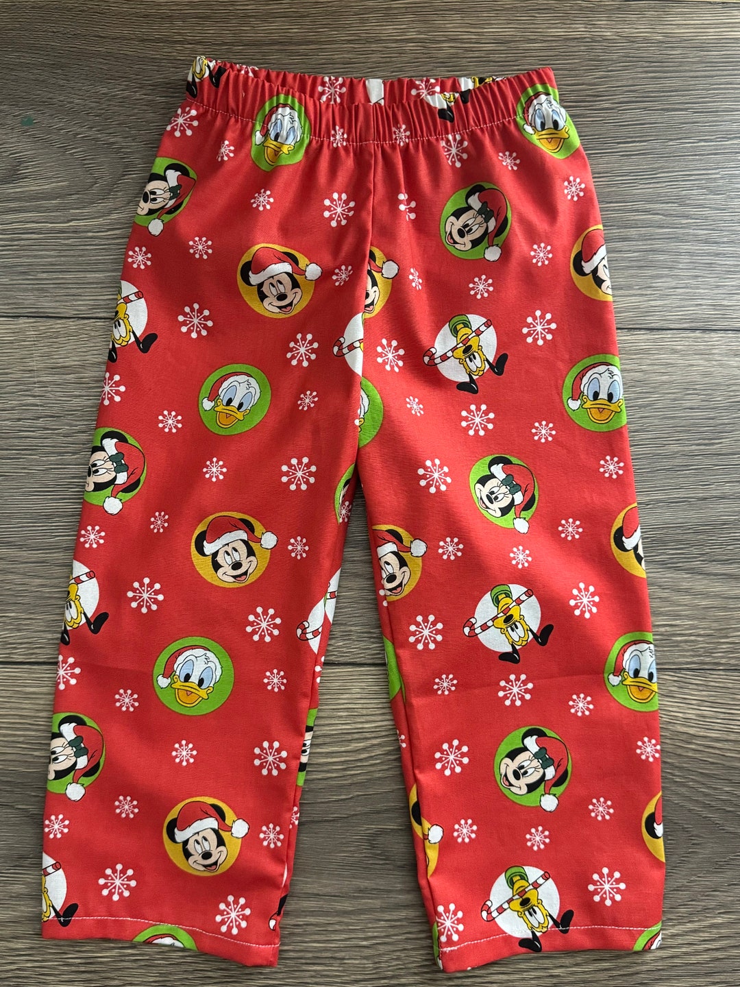 Christmas Pant, Holiday Pant, Toddler Christmas Party Pant, Mickey and ...