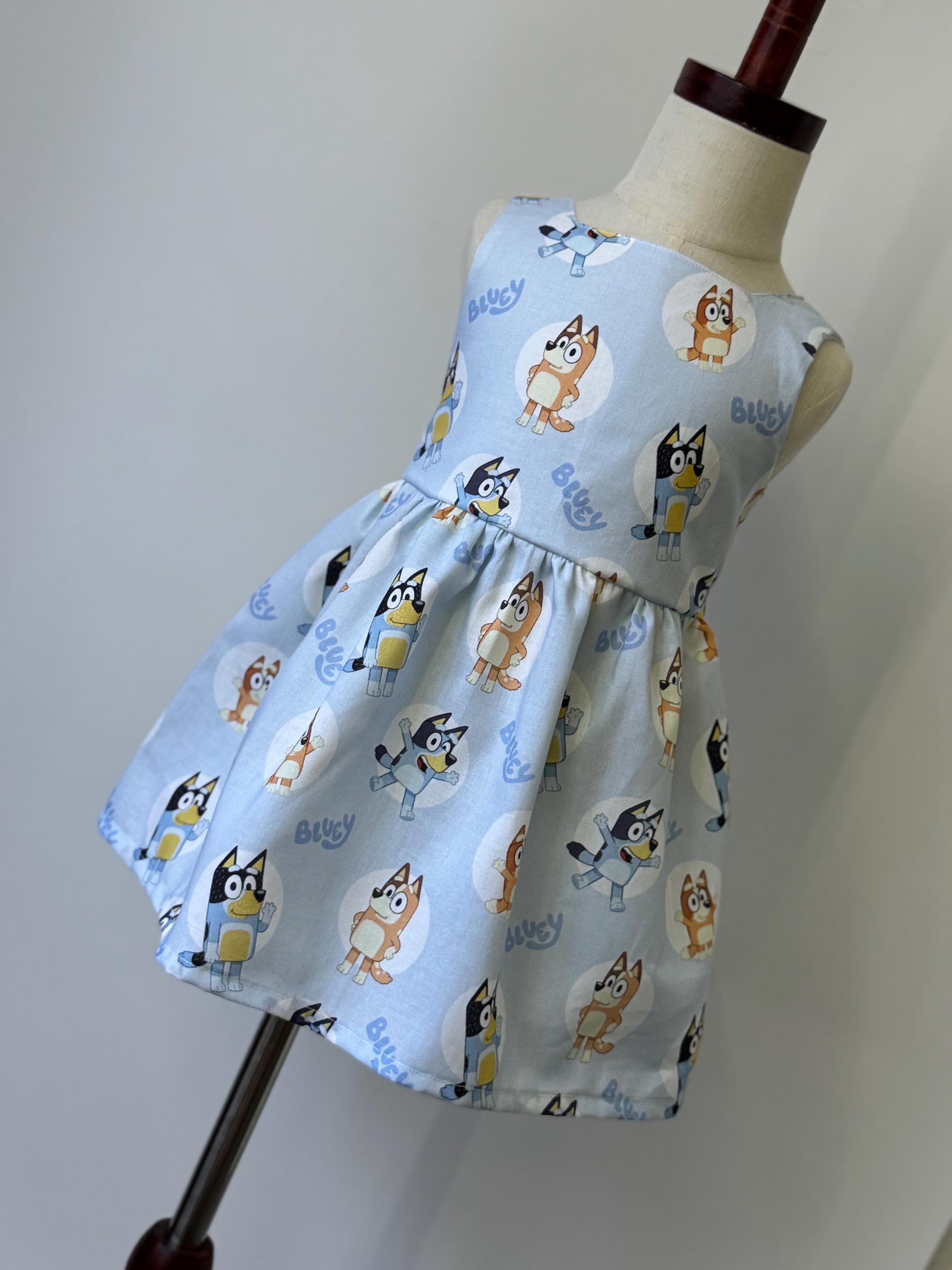 Bluey Dress - Bluey Birthday Party Outfit - Toddler Girls Bluey Themed ...
