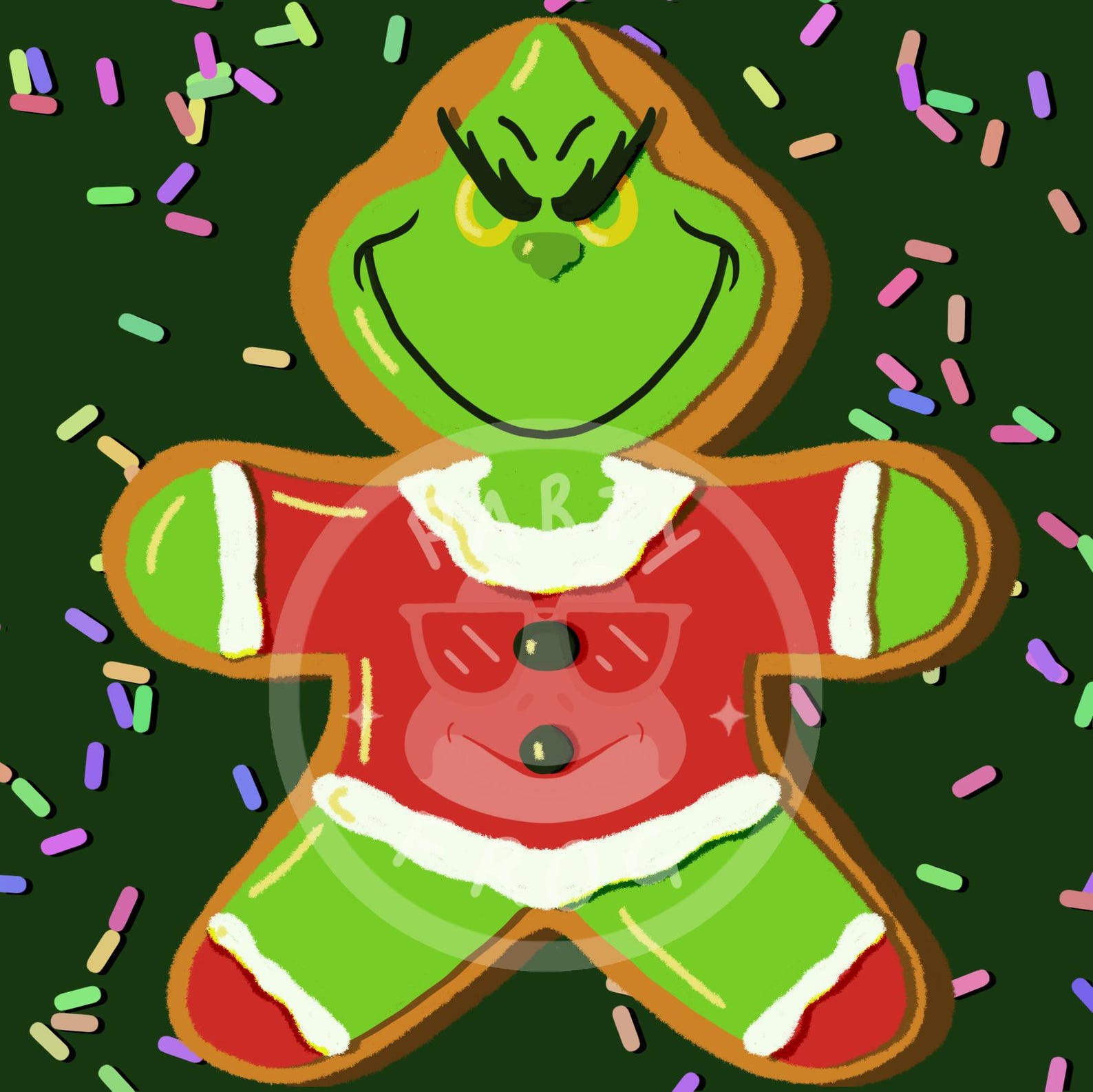 Grinch Gingerbread Man SVG Bundle - Etsy